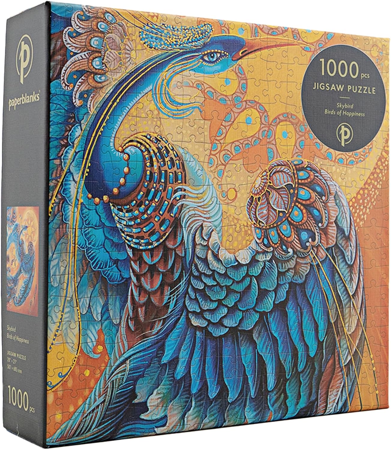 Amazon.com: Paperblanks | Skybird | Birds of Happiness | Jigsaw Puzzles ...