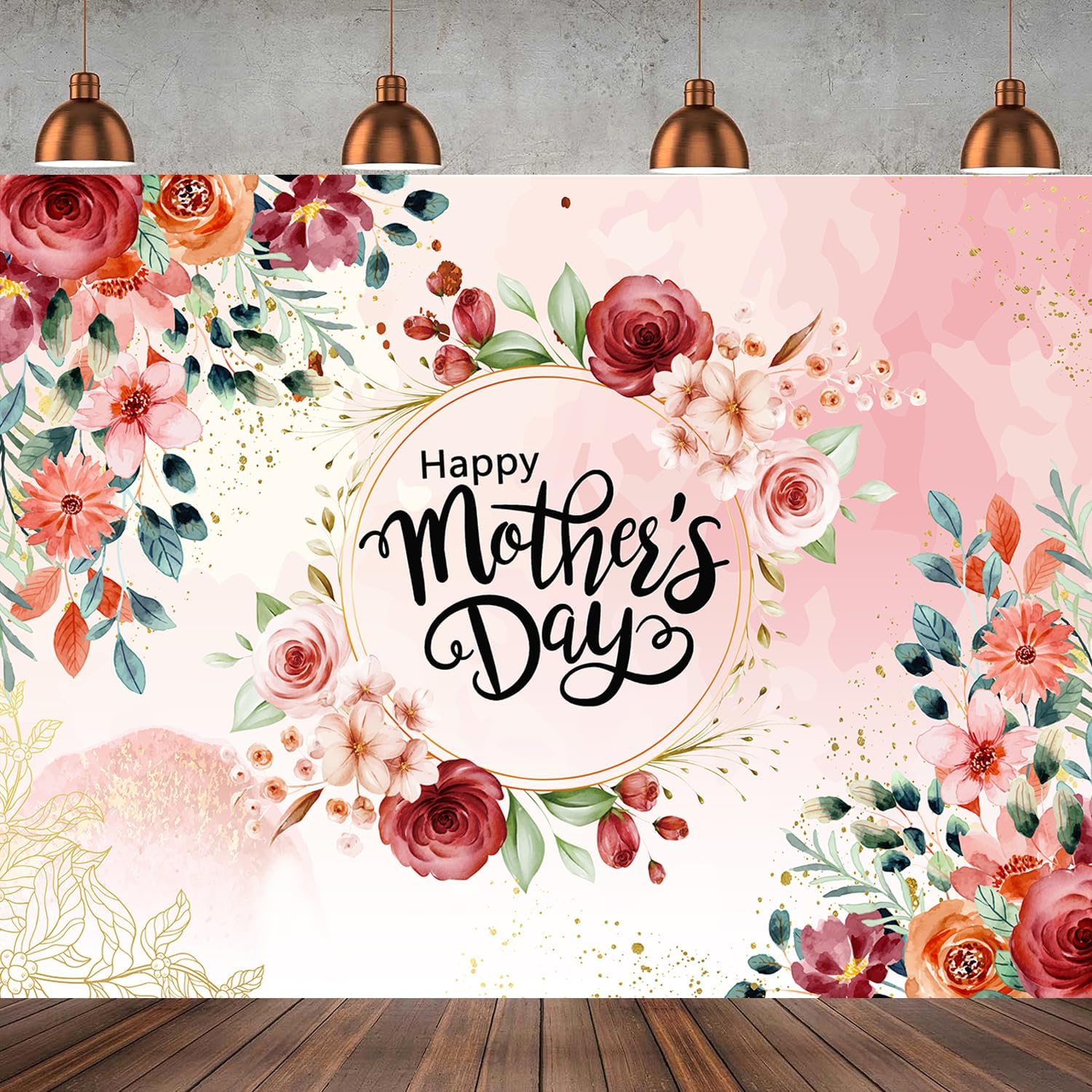 Amazon.com : Mother's Day Backdrop Mothers Day Phto Backdorp Best Mom I ...