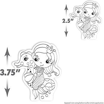 shrinky dink coloring pages