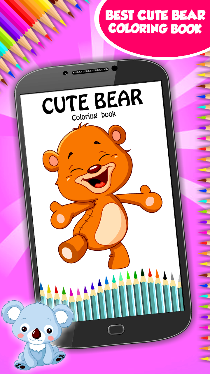 Cute Bear Coloring Book:Amazon.com:Appstore for Android