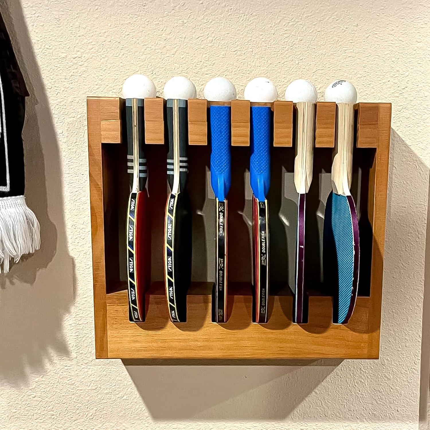 Amazon.com : Ping Pong Paddle Storage Rack : Sports & Outdoors