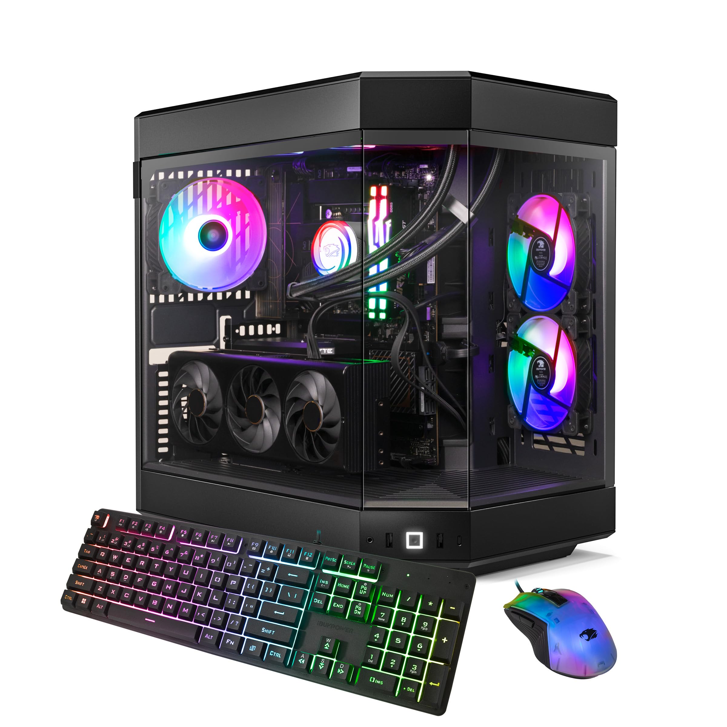 Snapklik.com : iBUYPOWER Y60 Black Gaming PC Computer Desktop Y60BI9N4704