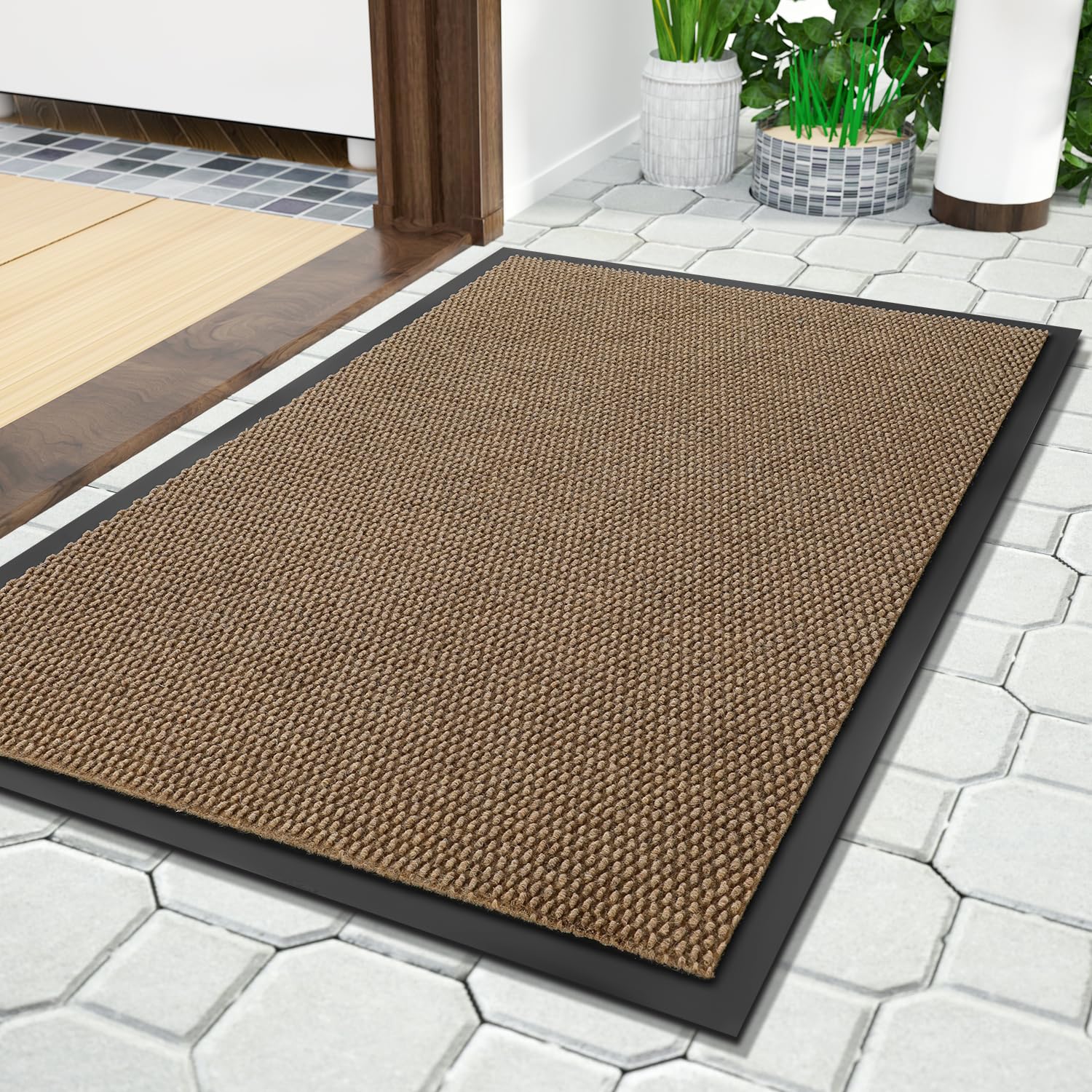 Amazon.com: Yimobra Doormat Outdoor Indoor Entrance 29.5 x 17, All ...