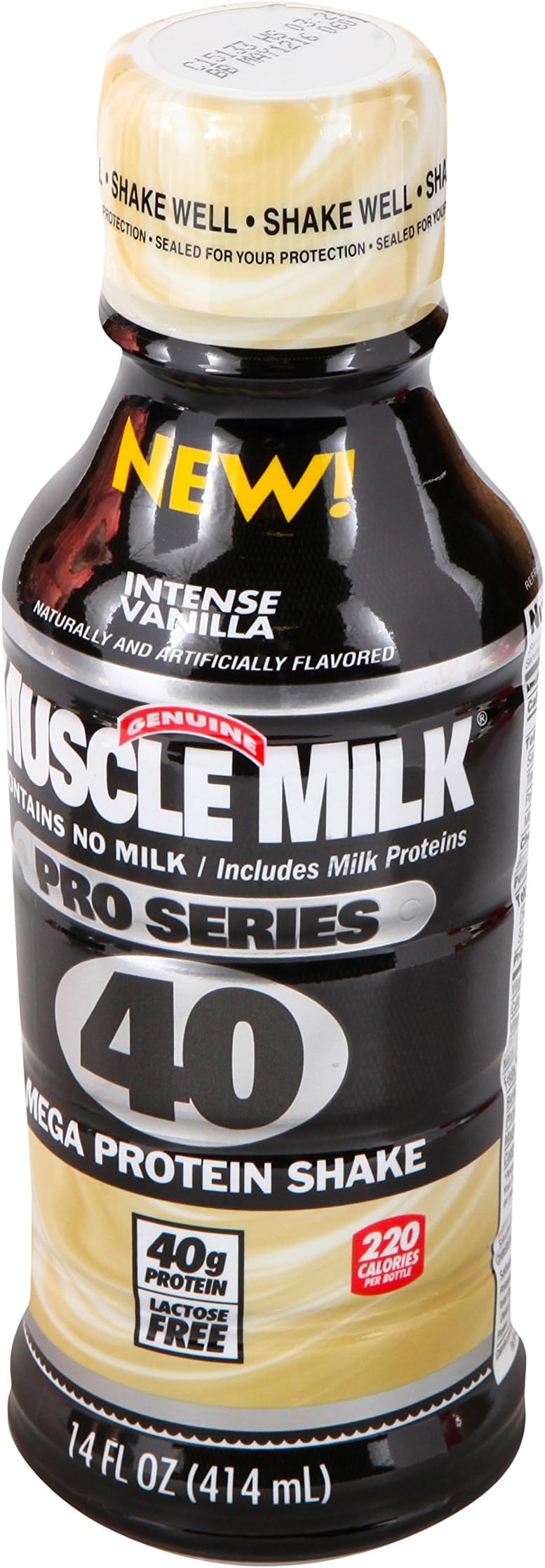 Amazon.com: Muscle Milk Muscle Milk Pro Series Intense Vanilla, 14 Fl Oz