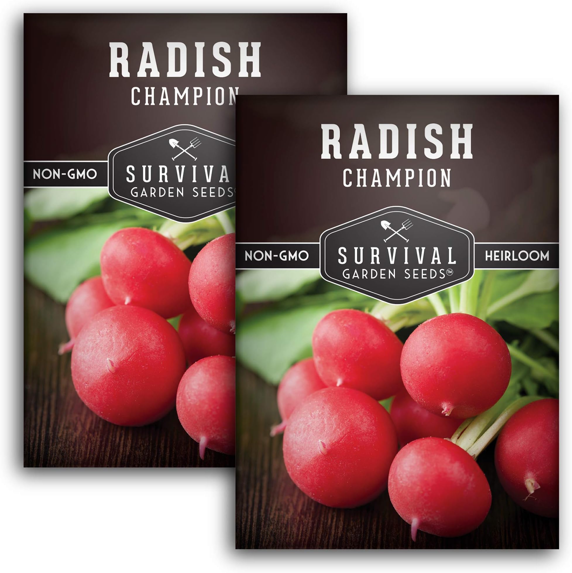 Amazon.com : Cherry Belle Radish Seeds - 500+ Non-GMO Heirloom, Fast ...