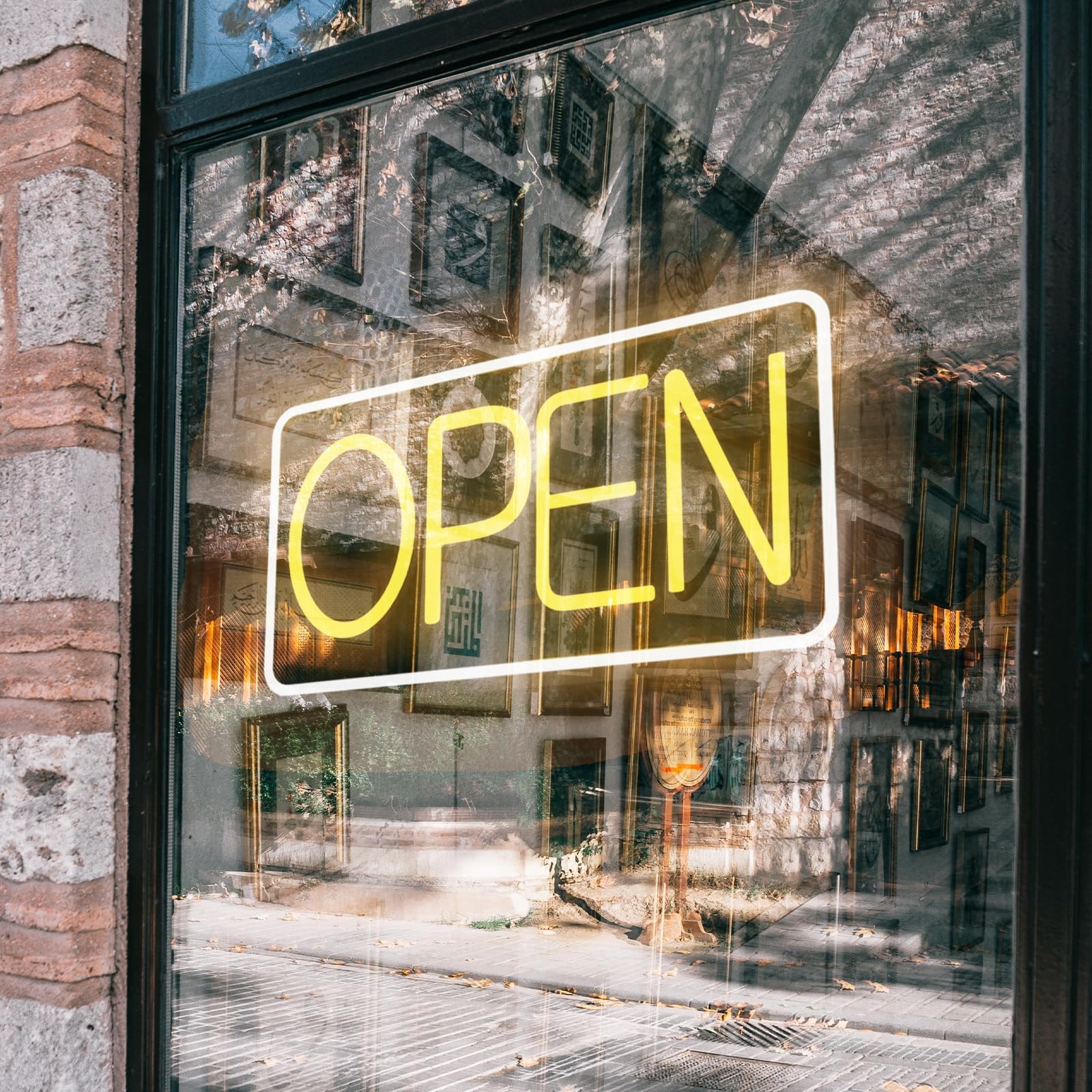 Amazon.com : LED Open Sign for Business, FOOPPLY LED Neon Signs for ...