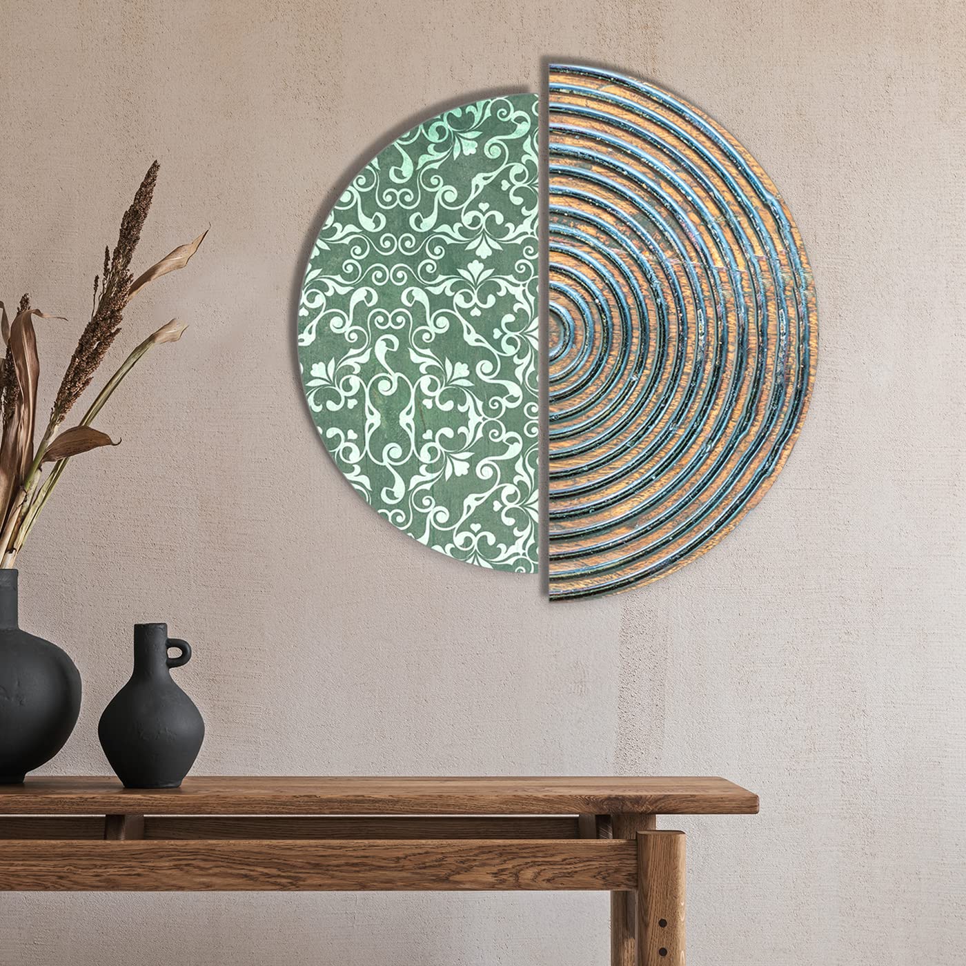 kotart Modern Designer Wooden Wall Hangings for Living Room Bedroom ...