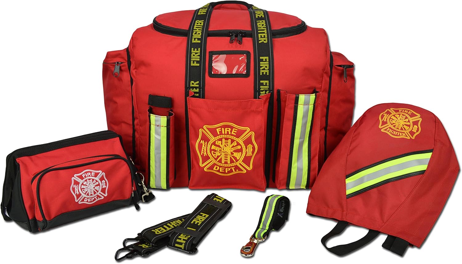 Amazon.com: Lightning X Premium Firefighter Turnout Gear Bag Captain's ...