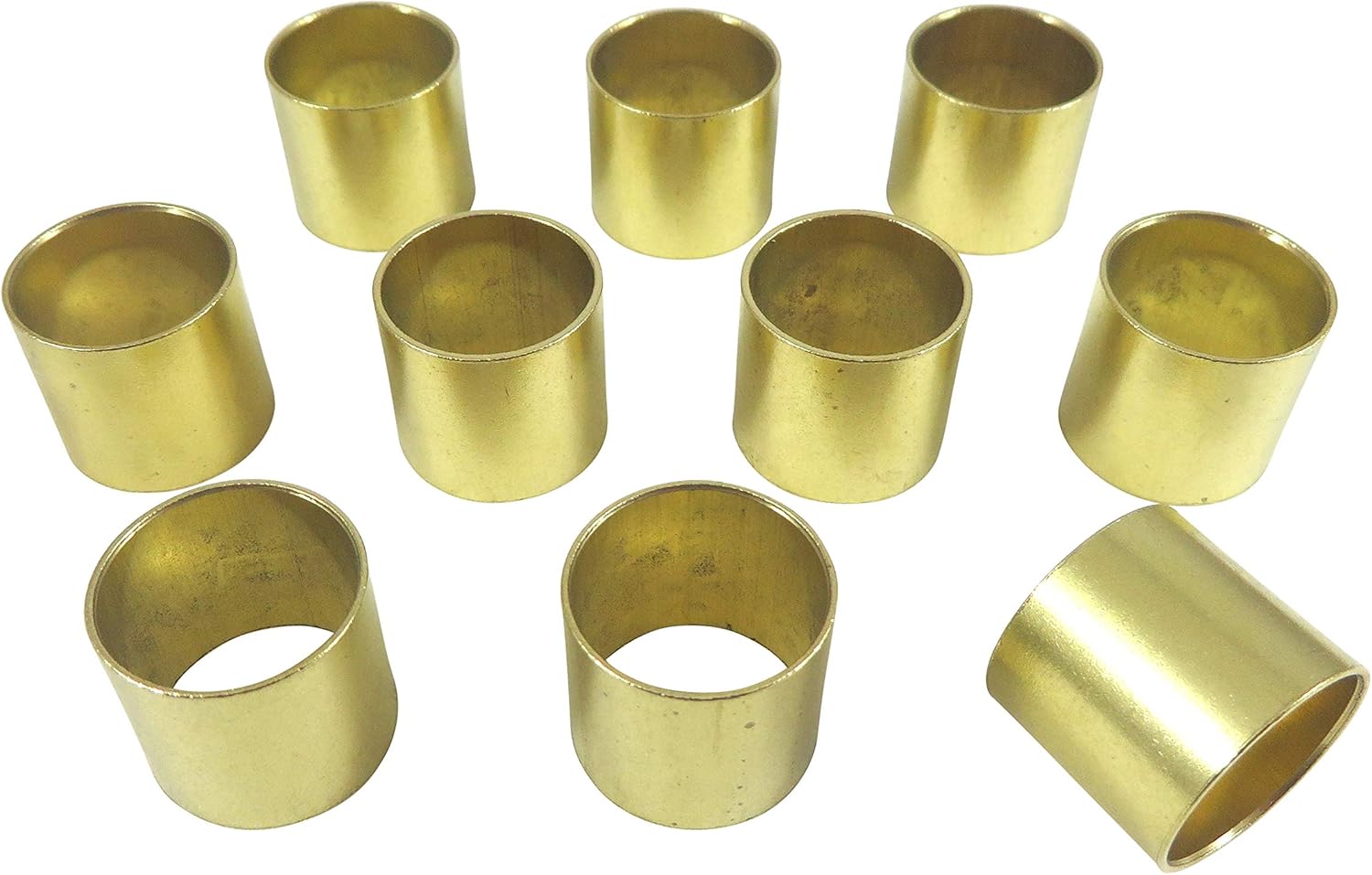 Robert Sorby HF19B Set of 10 Each 19 mm / 3/4 Inch Solid Brass Ferrules ...