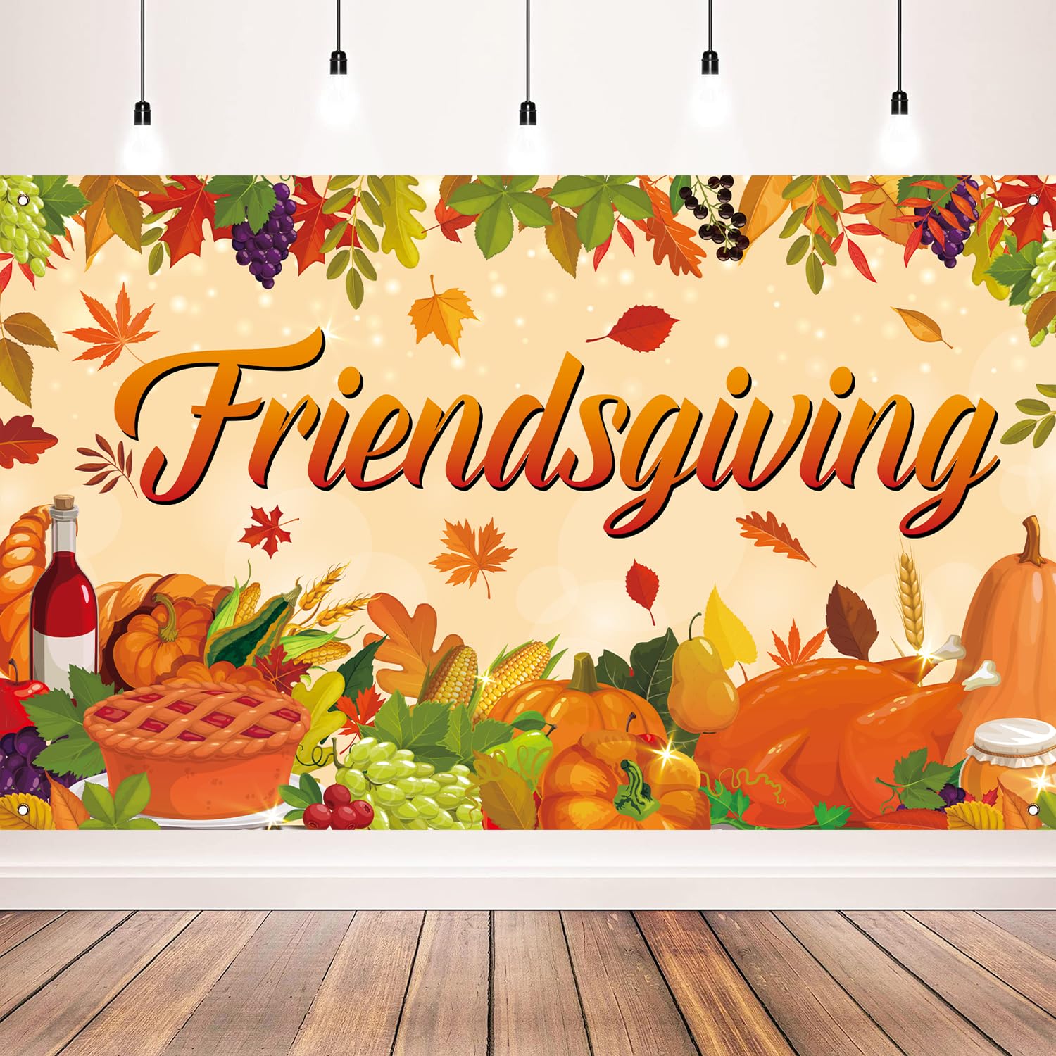 Amazon.com: Friendsgiving Party Decorations Large Friendsgiving Party ...