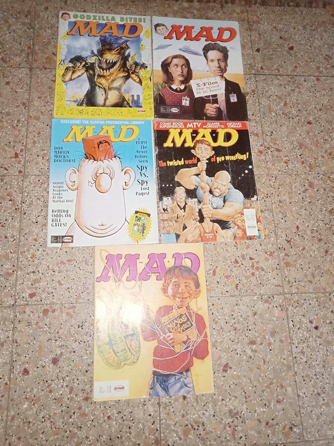 MAD Magazine India (Set of 5 issues) : MAD MAGAZINE, MAD MAGAZINE ...