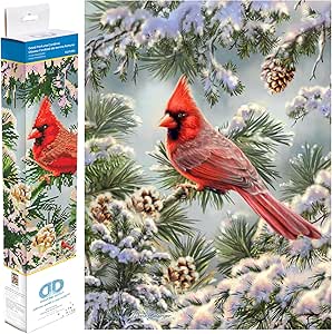 Amazon.com: DIAMOND DOTZ Good Fortune Cardinal Diamond Painting Kits ...