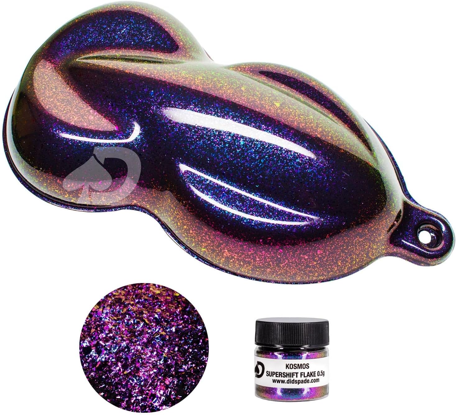 Amazon.com: "Kosmos SuperShift Flake 0.5g" Blue Purple Gold Green ...