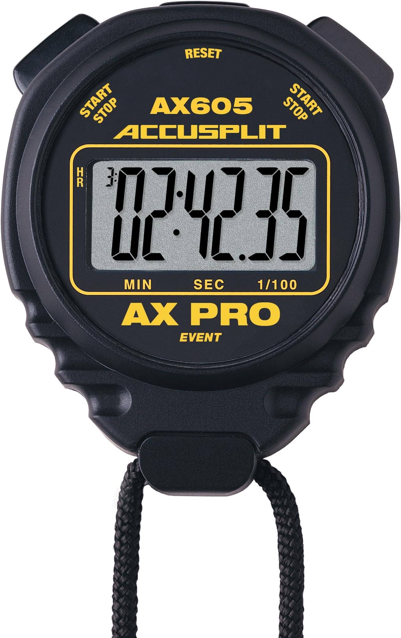 Amazon.com: JUNSD Digital Stopwatch, Metal Stop Watch 10 Lap Memory ...