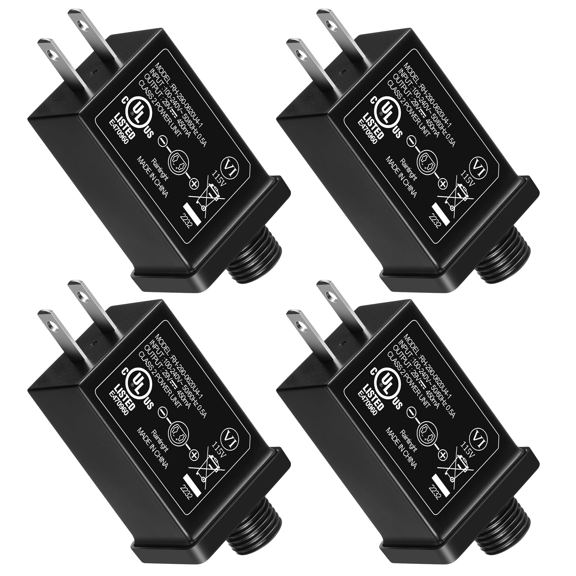 Feekoon 2 Packs Class 2 LED Power Supply 29V 13W LED Transformer ...