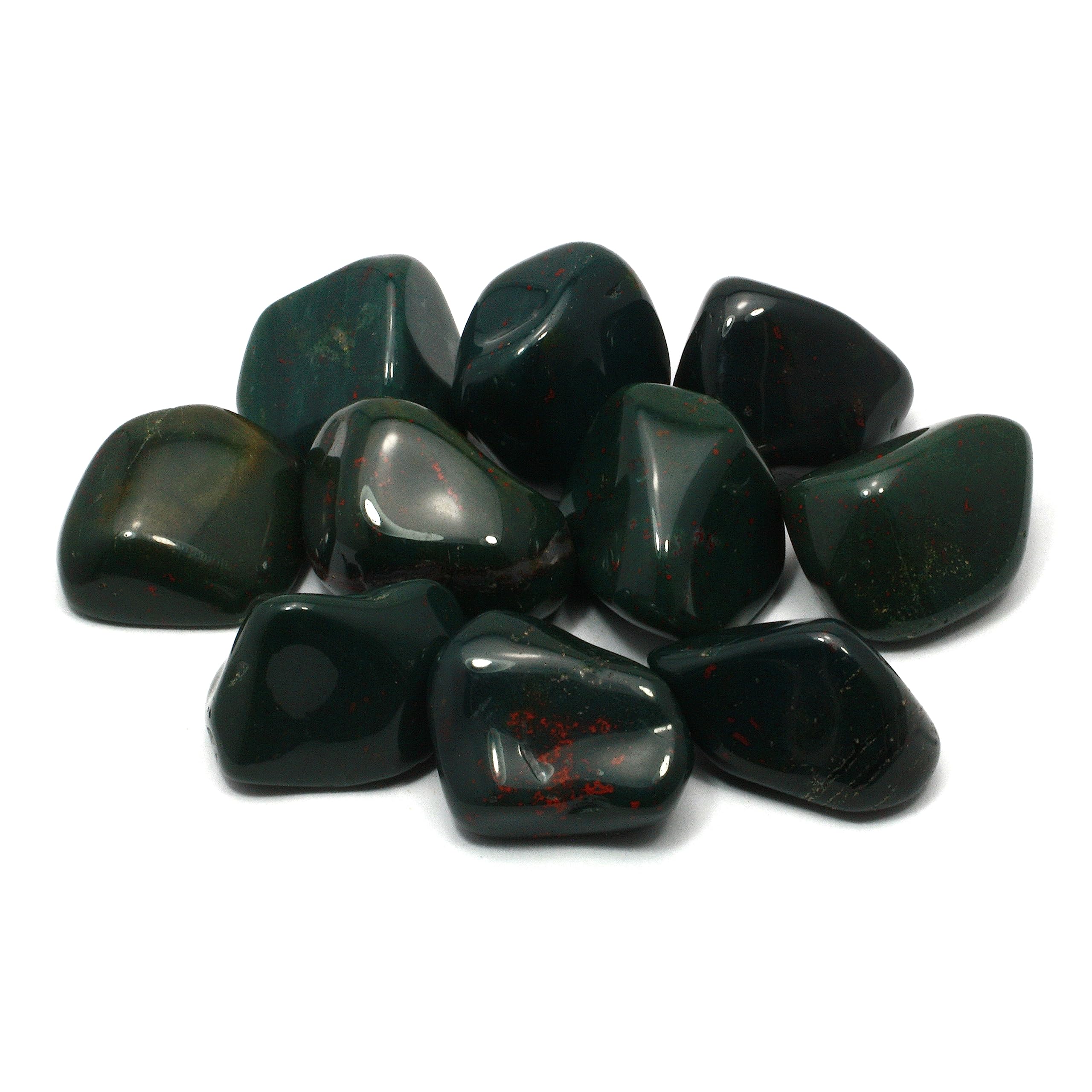 Amazon.com: Bloodstone Tumble Stone (20-25mm) : CrystalAge: Home & Kitchen