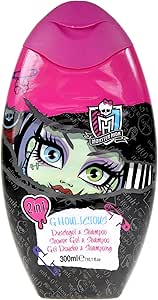 Monster High 2 in 1 Shower Gel & Shampoo 300 ml – Pack of 2 : Amazon.co ...