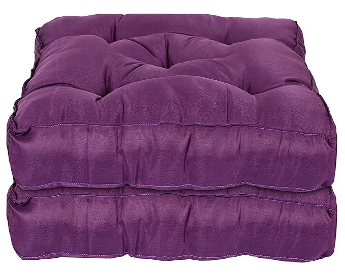 Kuber Industries Microfiber Chair Pad|Chair Cushion Pad for Office ...