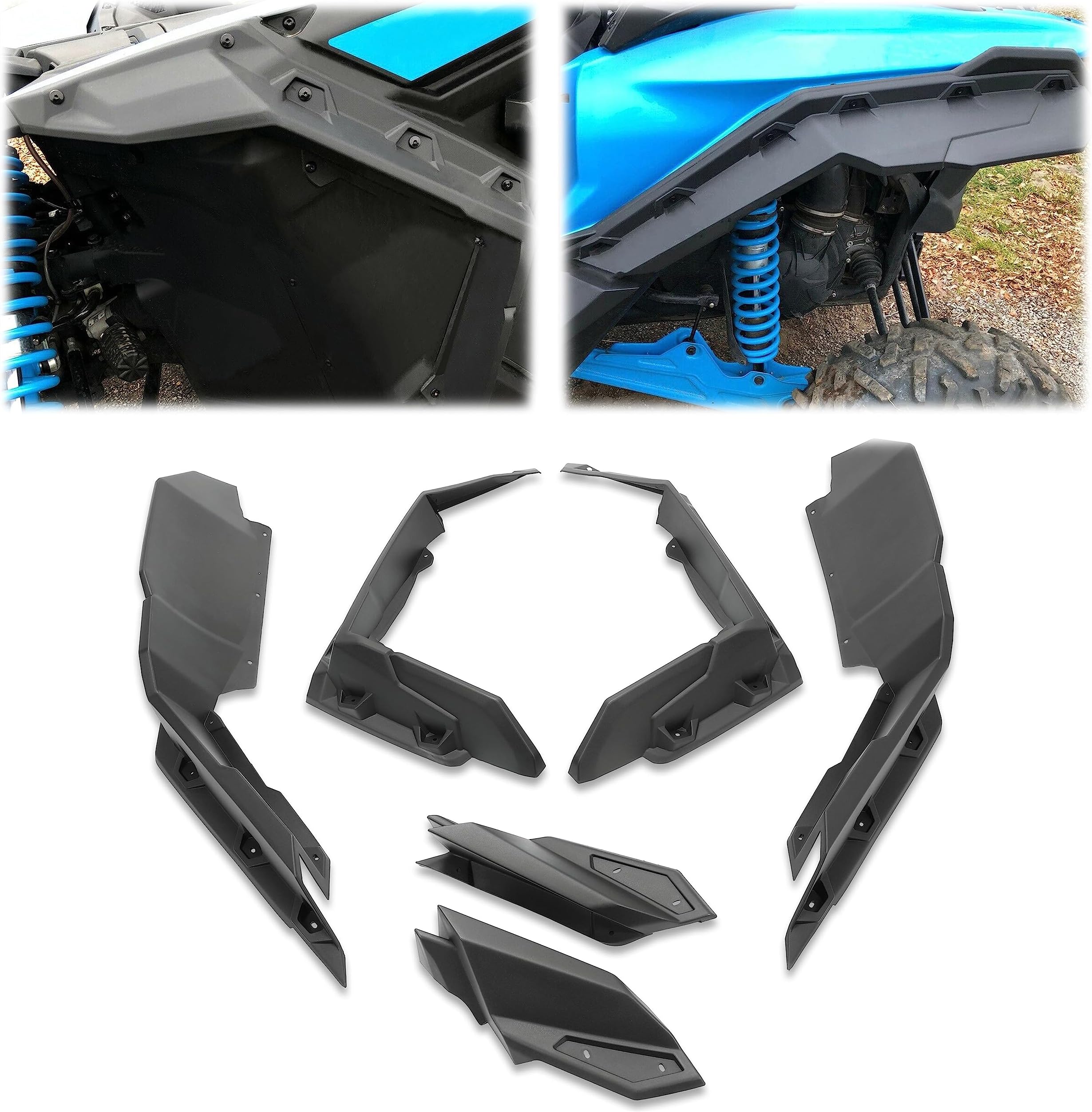 Amazon.com: VIPAIR Fender Flares - Can-Am Maverick Sport X MR 64 ...