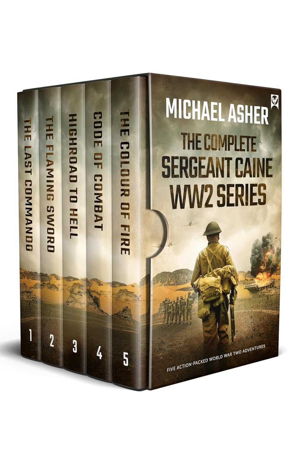 THE COMPLETE SERGEANT CAINE WW2 SERIES five action-packed World War Two ...