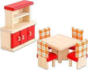 Plan Toys Dining Room Set Neo : Amazon.co.uk: Toys & Games