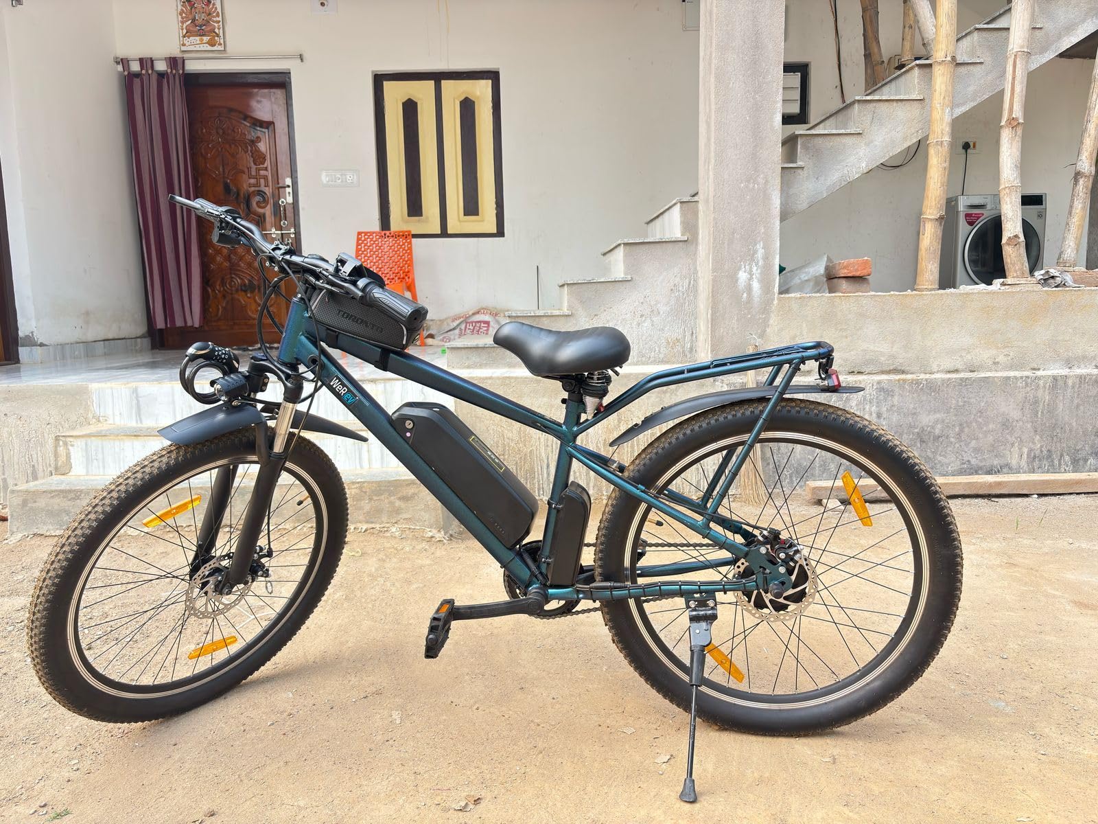 WEREV Ether E-Cycle, Effortless Riding with18.5 inch Sturdy Frame, 250W ...