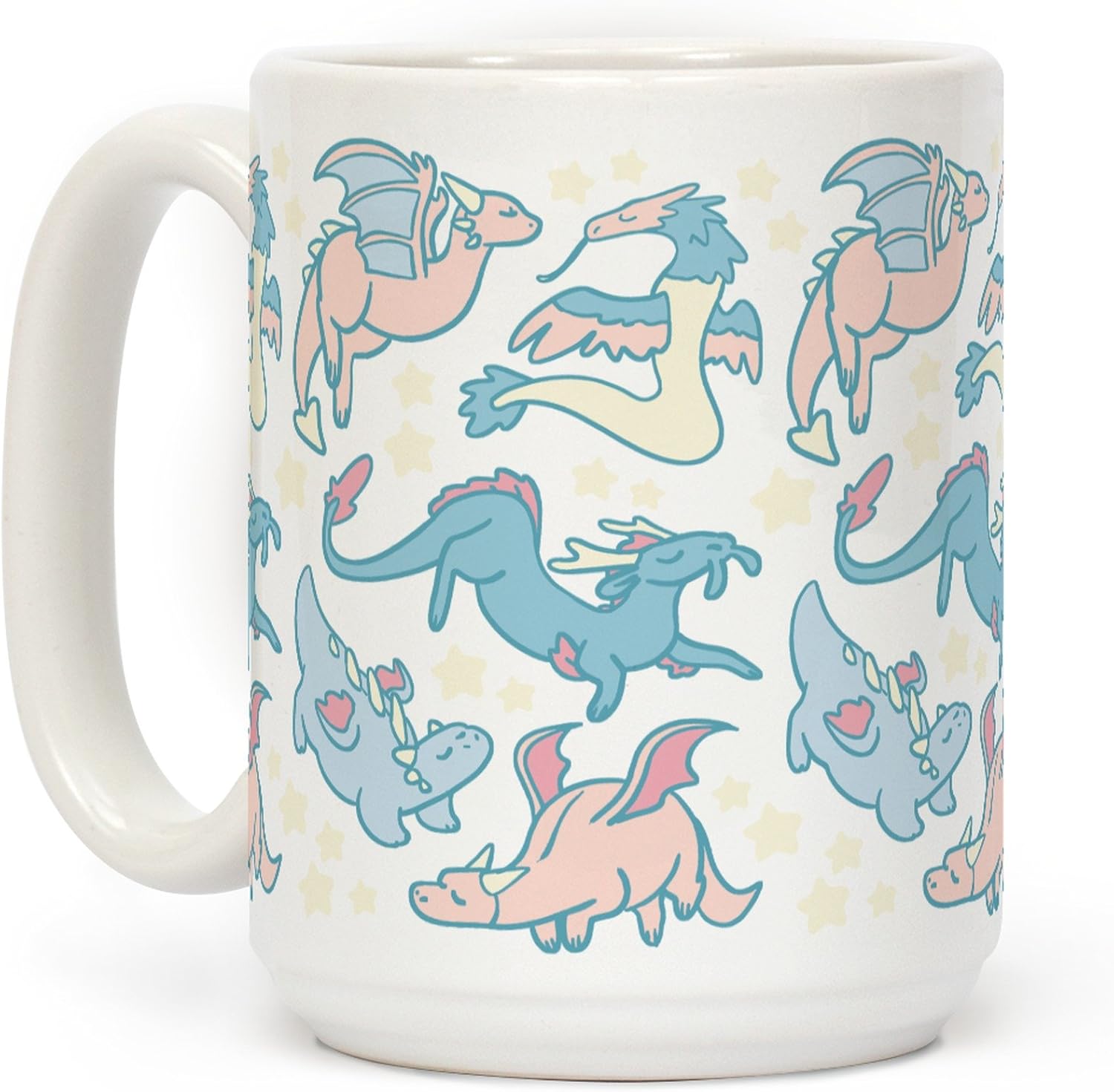 Amazon.com: LookHUMAN Dragon Coffee Mug - Unique Coffee Mugs for Coffee ...