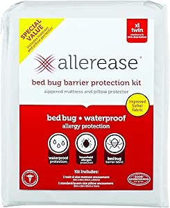 Amazon.com: Aller-Ease AllerEase Allergy Protection Bed Kit, Twin XL ...