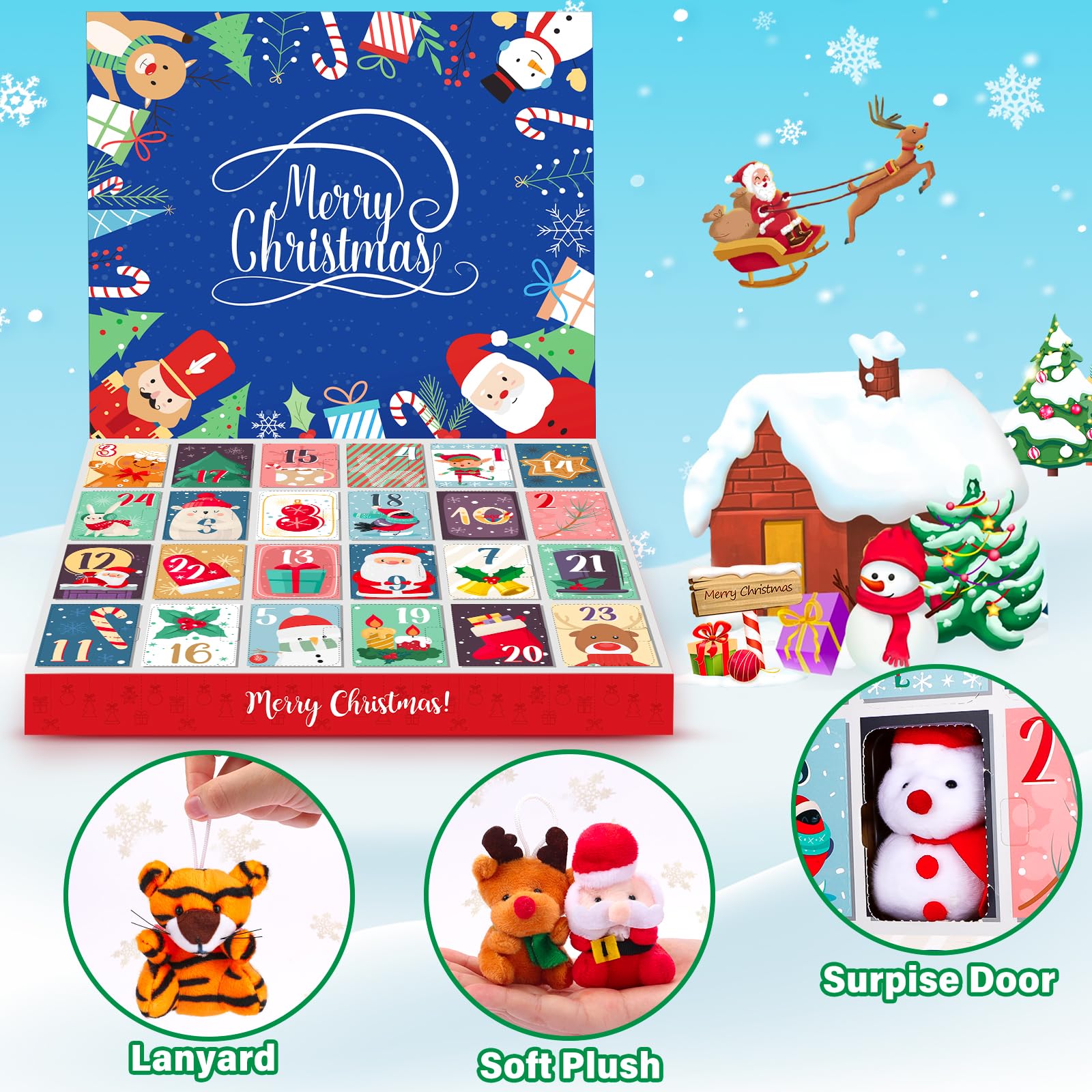 Snapklik.com : Christmas Advent Calendar 2025 For Kids 24 Days Of ...