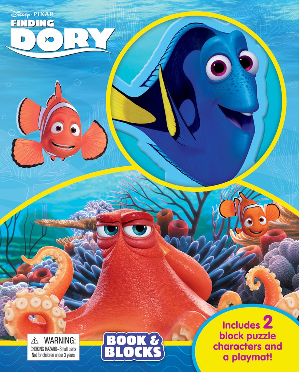 Disney Finding Dory Book & Blocks: Phidal Publishing Inc ...