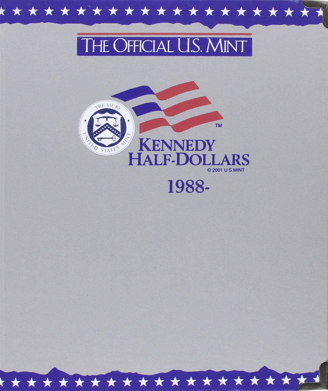 The Official U.S. Mint Kennedy Half Dollars Coin Album: 1988-: H E ...
