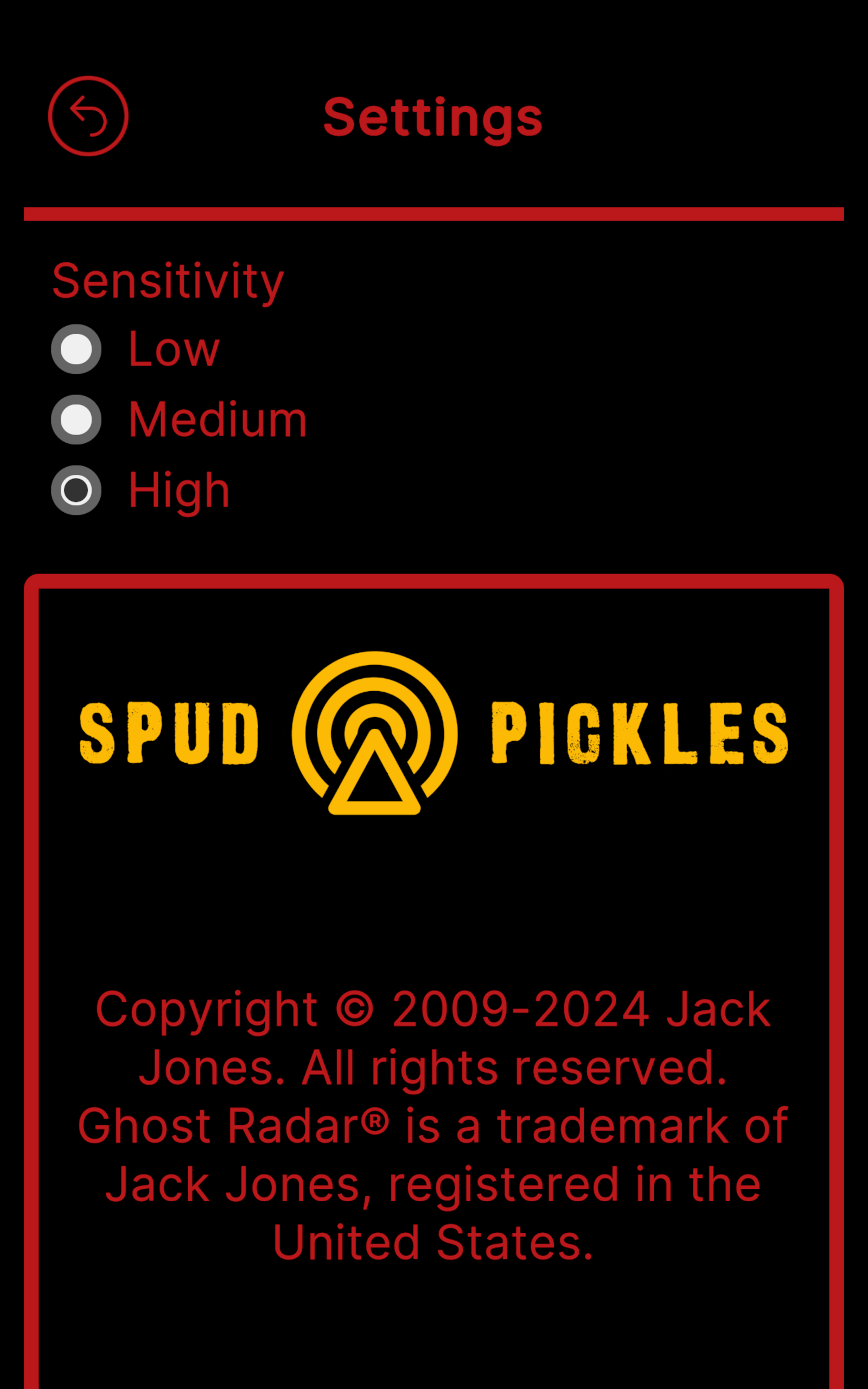 Ghost Radar®: CLASSIC - App on Amazon Appstore