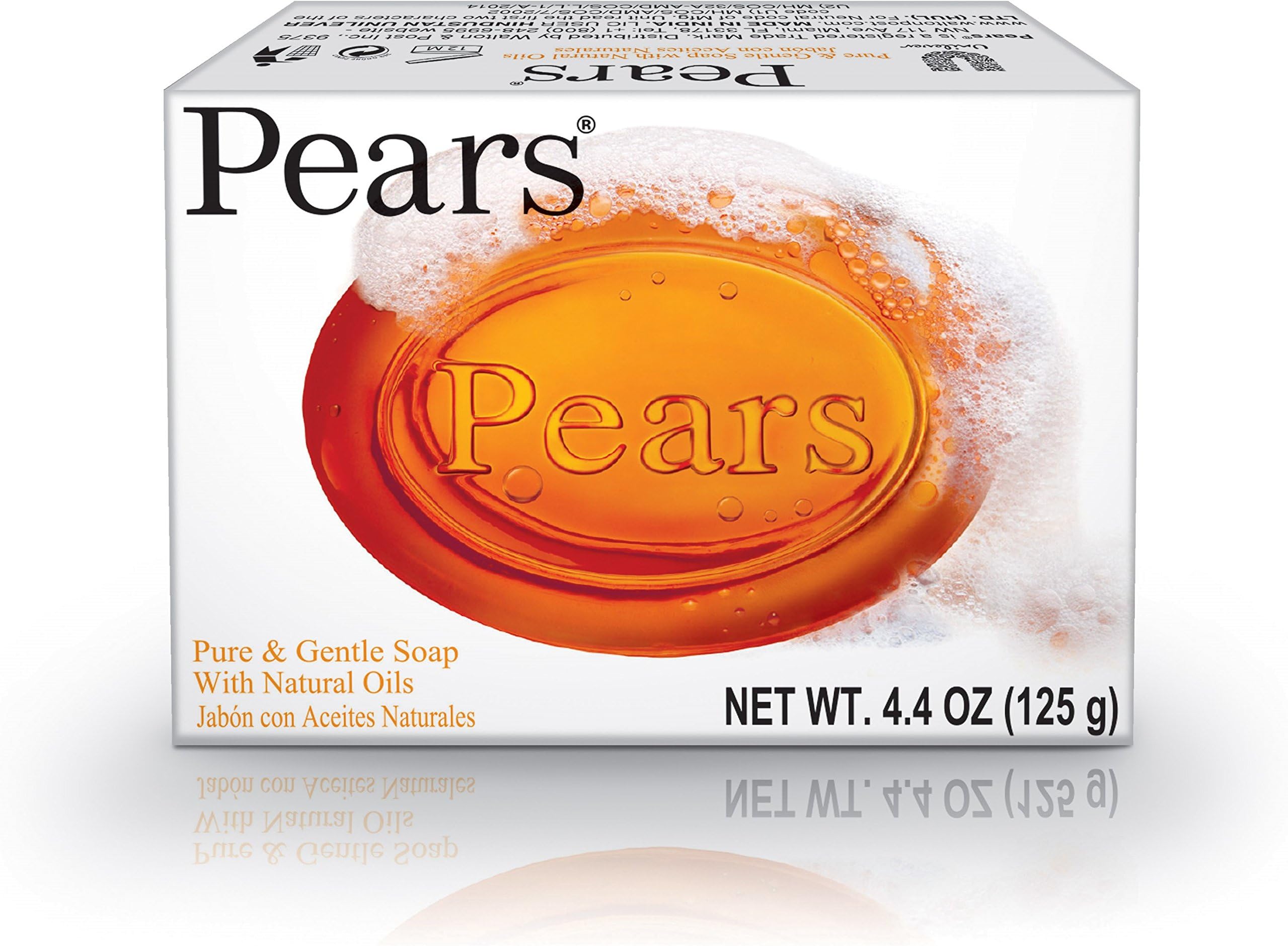 Amazon.com : Pears Transparent Original Soap - 125g, 12 Pack : Bath ...