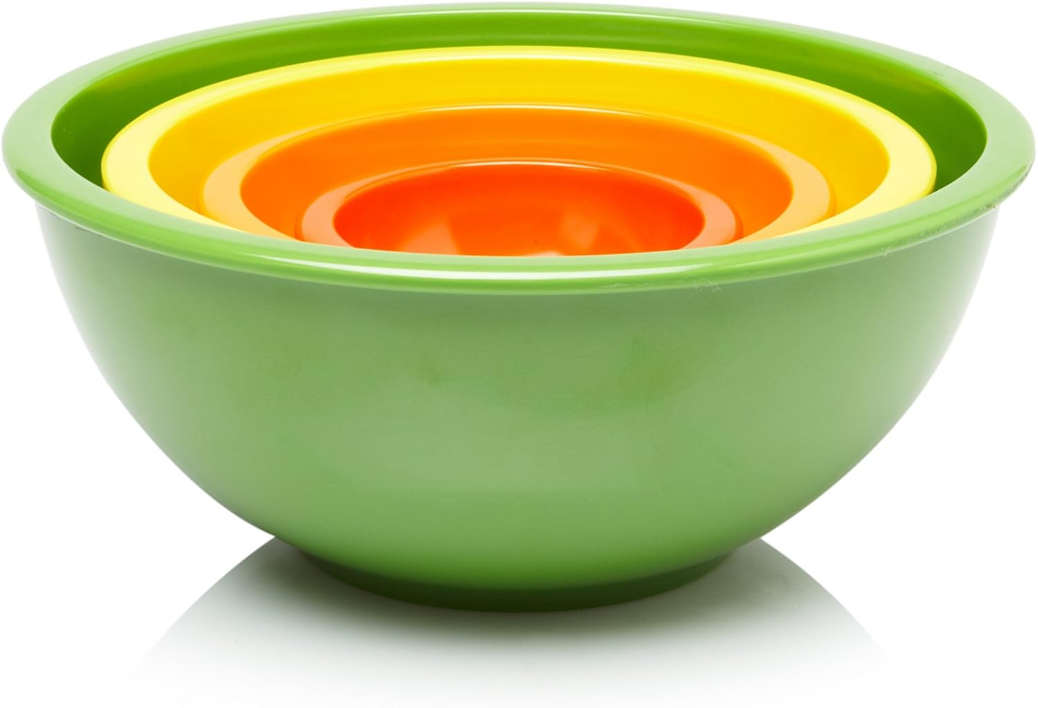 Amazon.com: Zak Designs Set of 4 Colorways Small Nested Bowls, Assorted ...