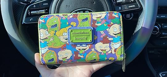 Loungefly x Nickelodeon Rugrats Reptar Bar Allover Print Zip Around ...