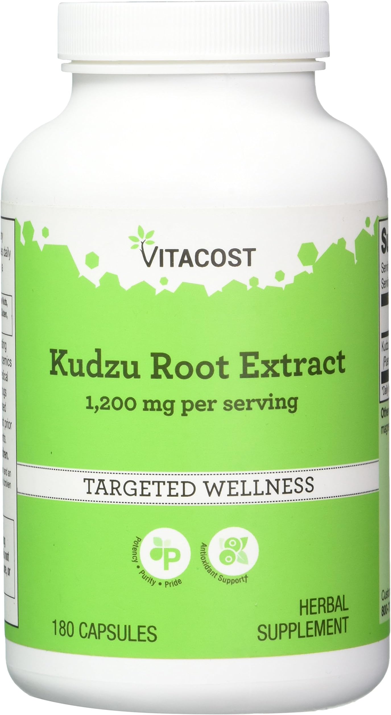 Amazon.com: Piping Rock Kudzu Root Capsules 1600 mg | 100 Count ...