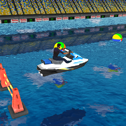 Jet Ski Racing Water Boat Games: Jet Ski Stunt Racing Surfing Games ...