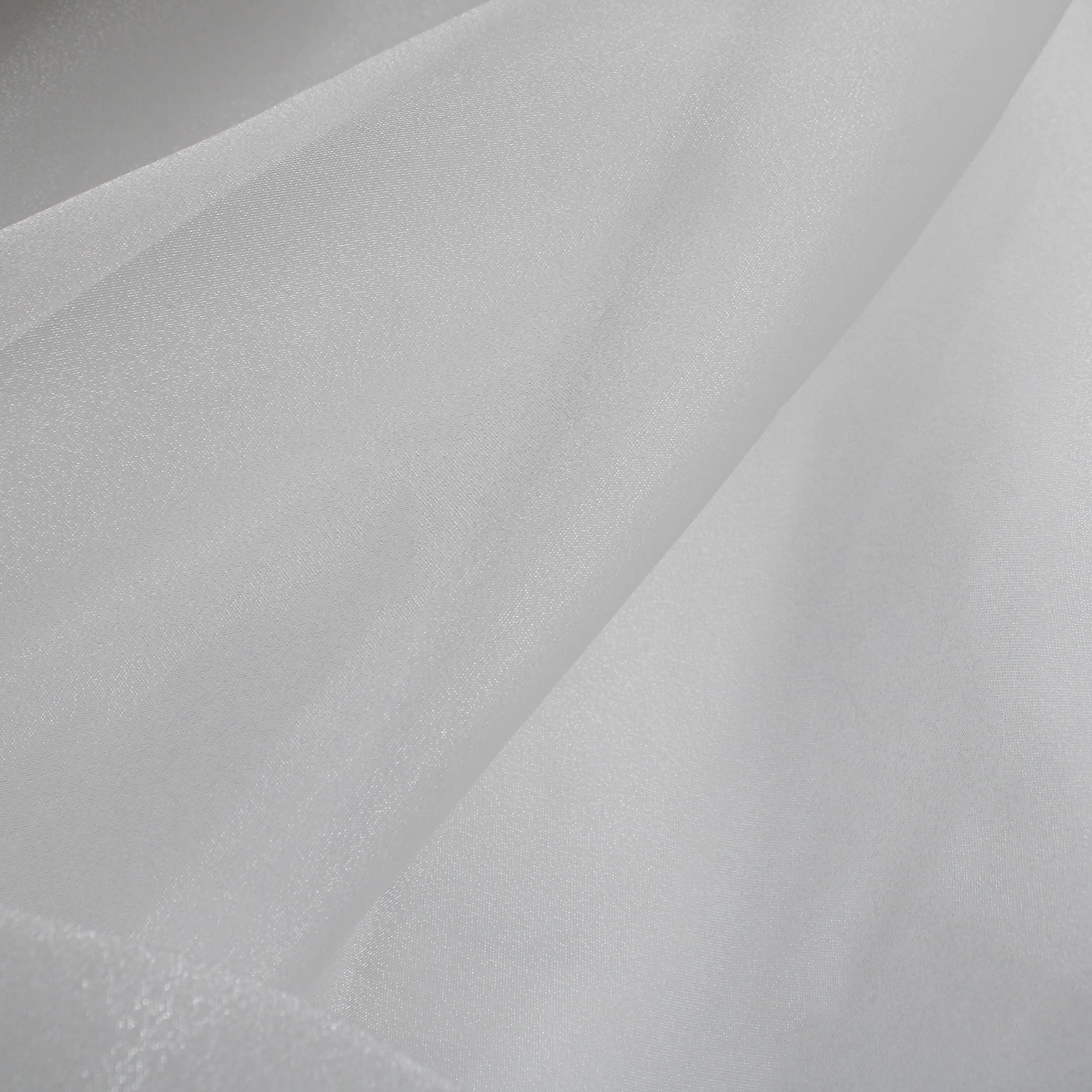 White Organza Fabric