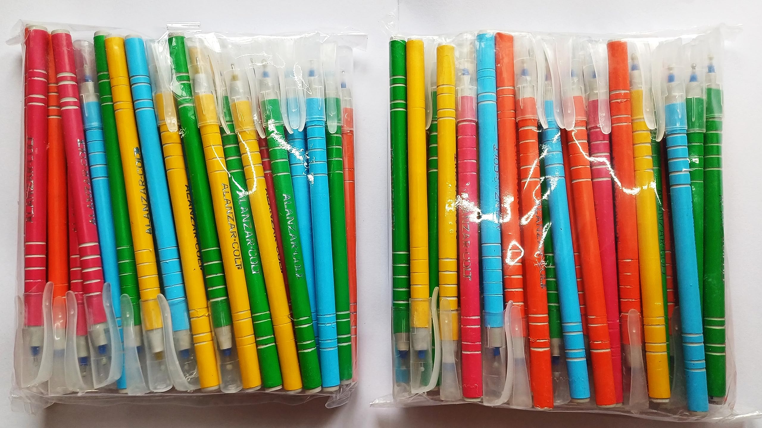 Swarnalekha® 100 Blue ALANZAR-COLT Use & Throw Ballpoint Pen Direct ...