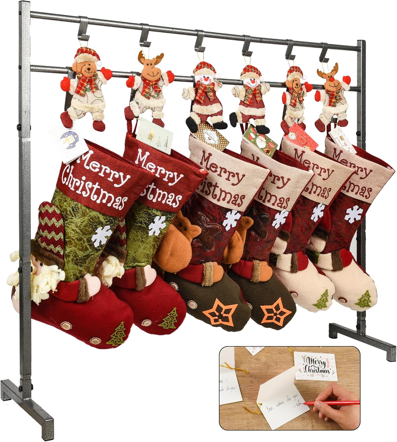 Amazon.com: SAMRELAX Christmas Stocking Holder Stand for Floor ...