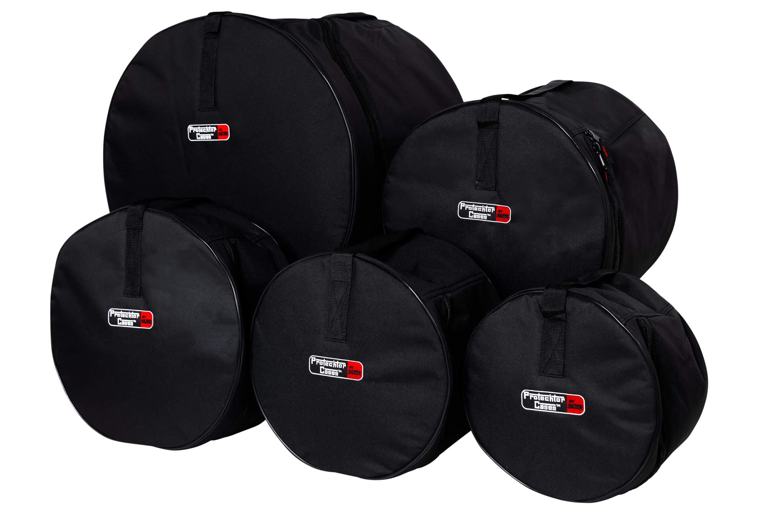 Amazon.com: Gator Cases Jazz Fusion Drum Set Bags: 20"x16", 12"x8", 10 ...