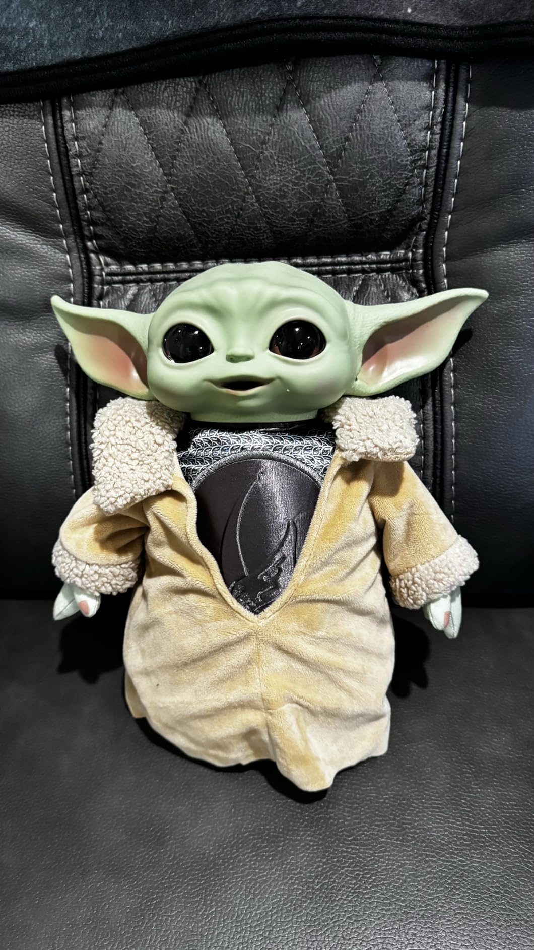 Mattel Star Wars Din Grogu Plush Toy, 11-inch Soft Doll with Hard Head ...
