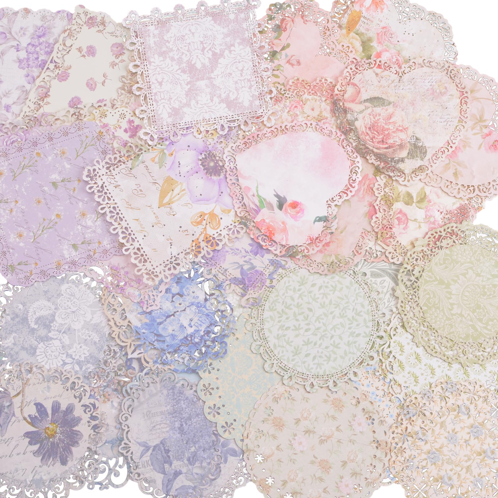 Lavender Lace Paper Pattern Teneriffe Lace Loom #5 : Diamond Insert