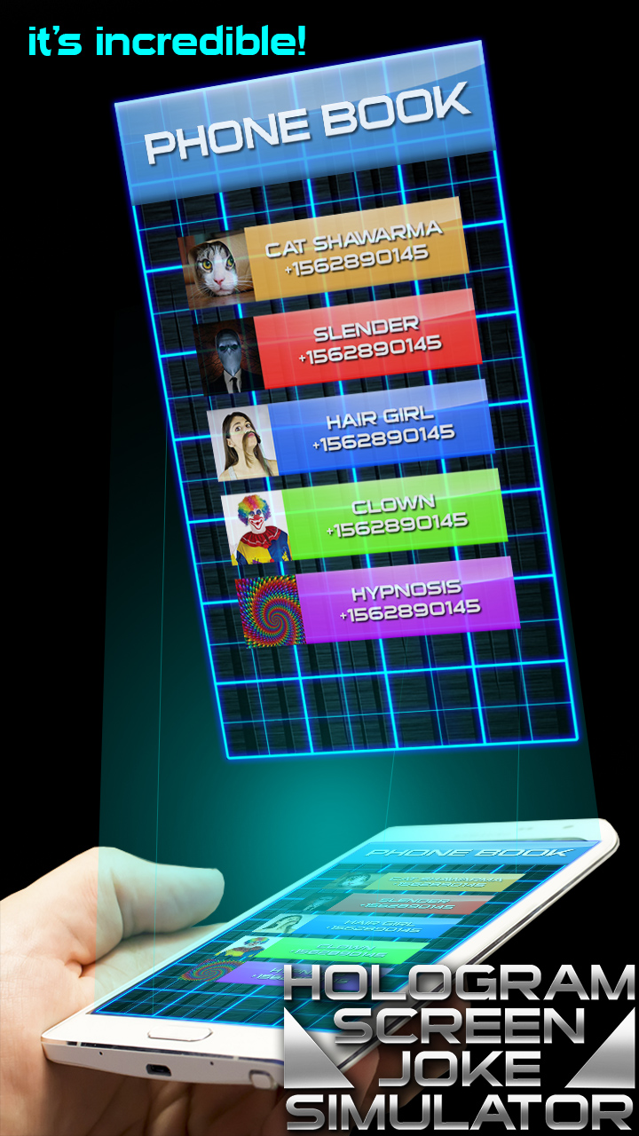 Hologram Screen Joke Simulator (ADS-FREE) - App on Amazon Appstore