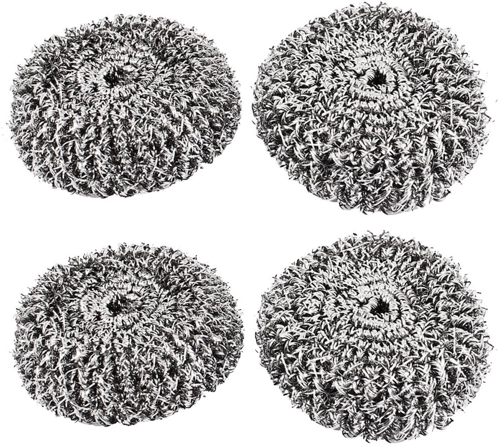 Amazon.com: Qtqgoitem Stainless Steel Kitchen Pan Wire Scouring Pad ...