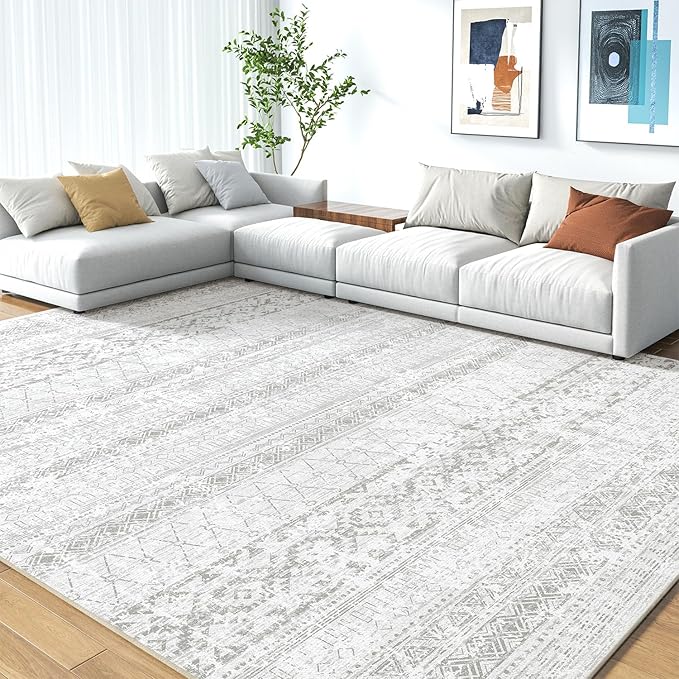 Boho Area Rug 5x7 ft Carpet-Rugs for Living Room Bedroom Modern ...