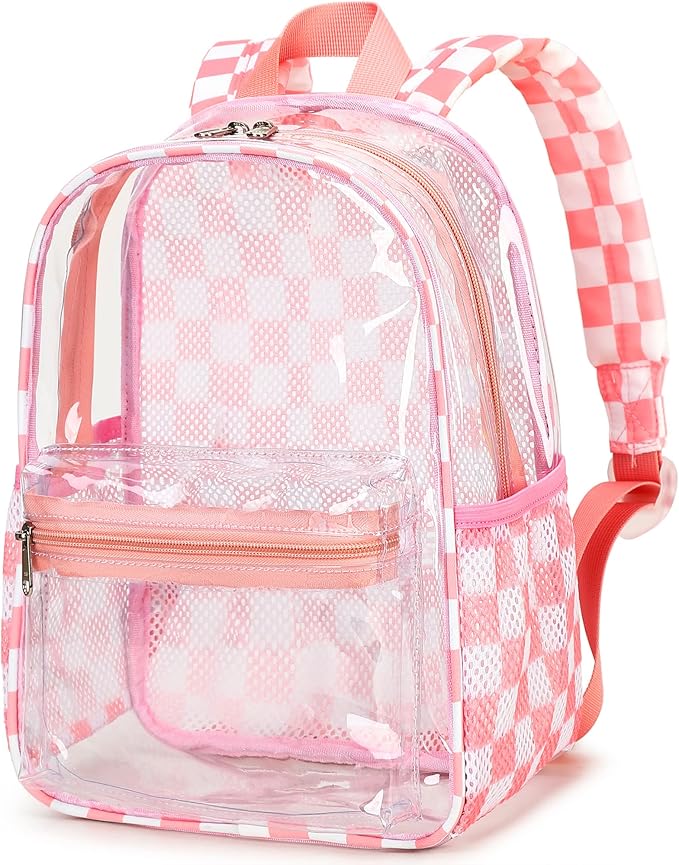 Amazon.com | Clear Mini Backpack Stadium Approved 12x12x6 Small ...