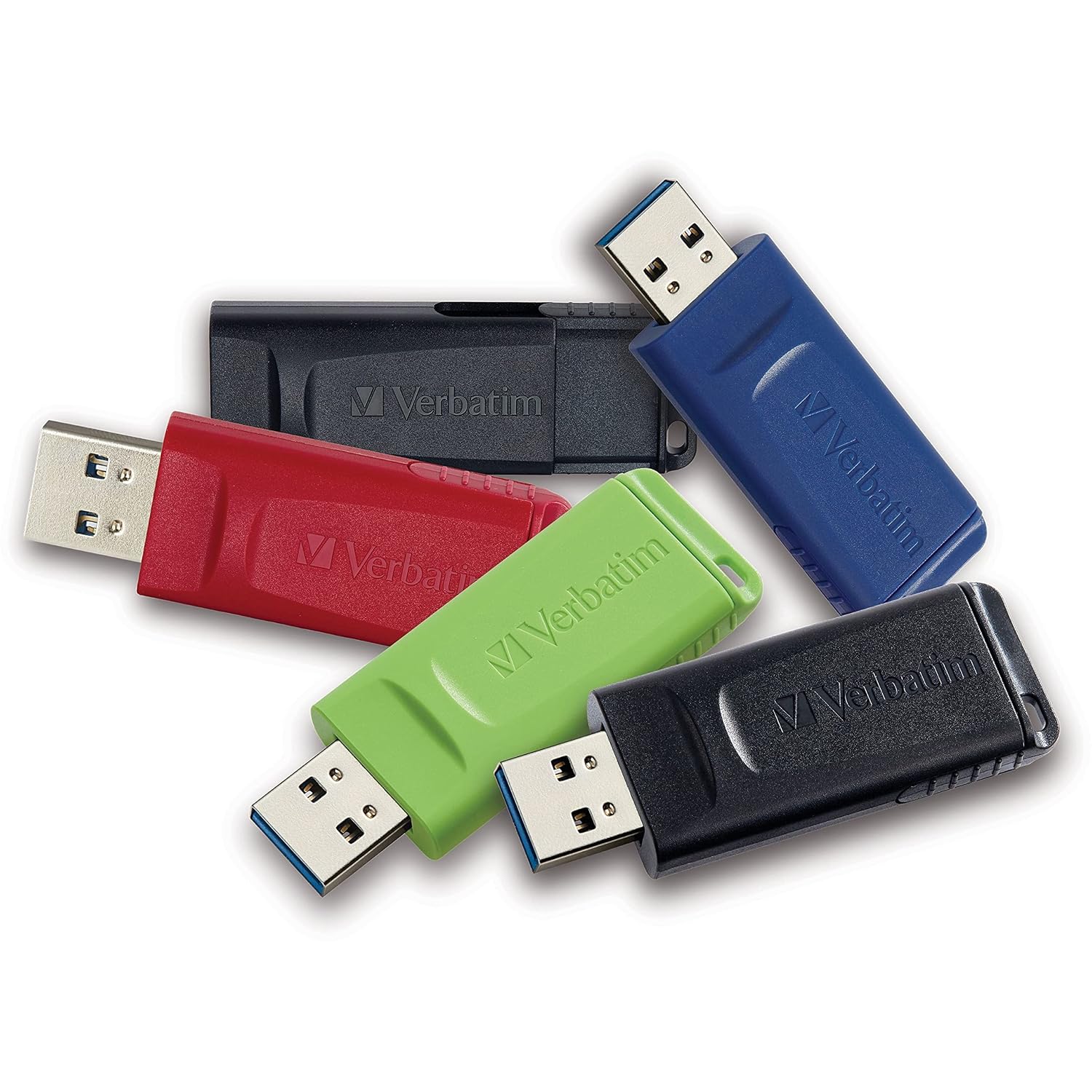 Amazon.com: Verbatim Store 'n' Go USB Flash Drive- 5 Pack : Electronics