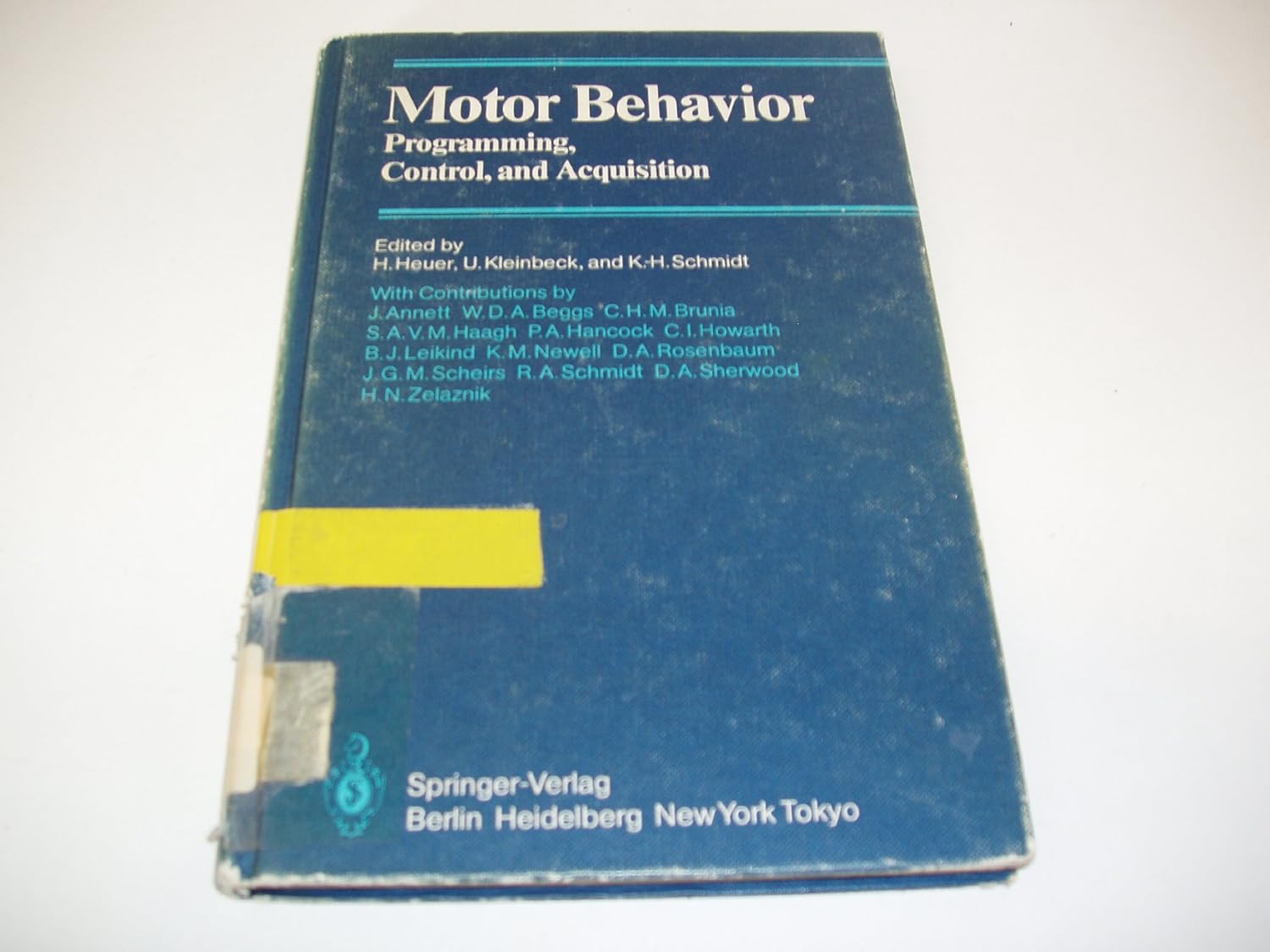 Amazon.com: Motor Behavior: Programming, Control, and Acquisition ...