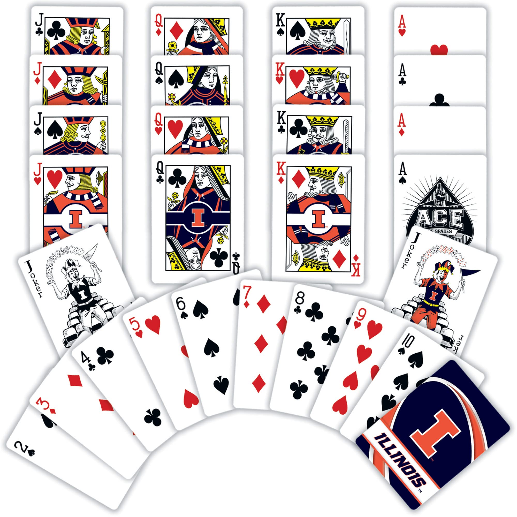 Snapklik.com : MasterPieces Family Games - NCAA Illinois Fighting ...